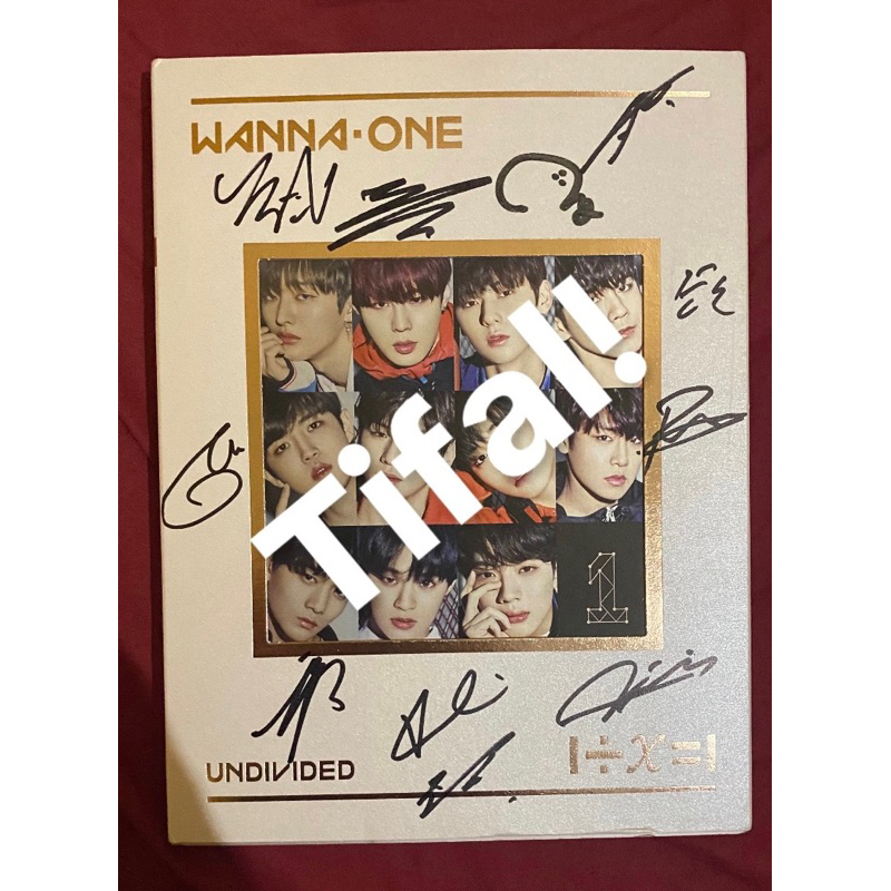 Jual Album signed wannaone | Shopee Indonesia