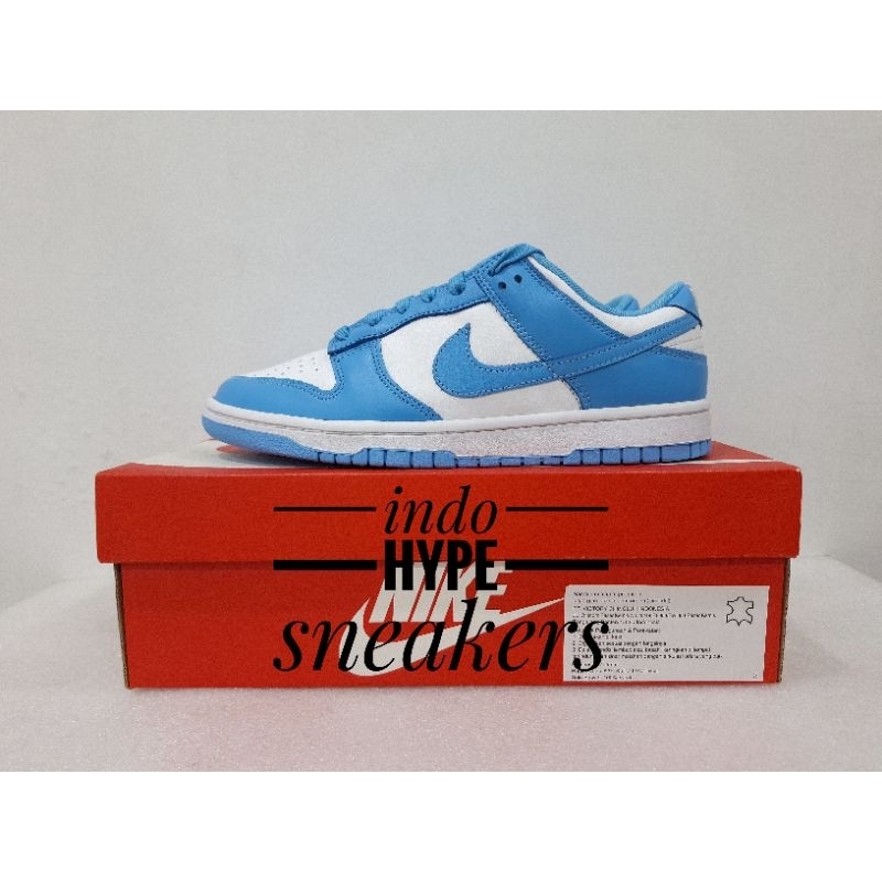 Jual Nike Dunk Low UNC UNIVERSITY BLUE | Shopee Indonesia