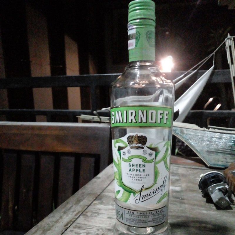 Jual botol bekas green apple 750ml | Shopee Indonesia