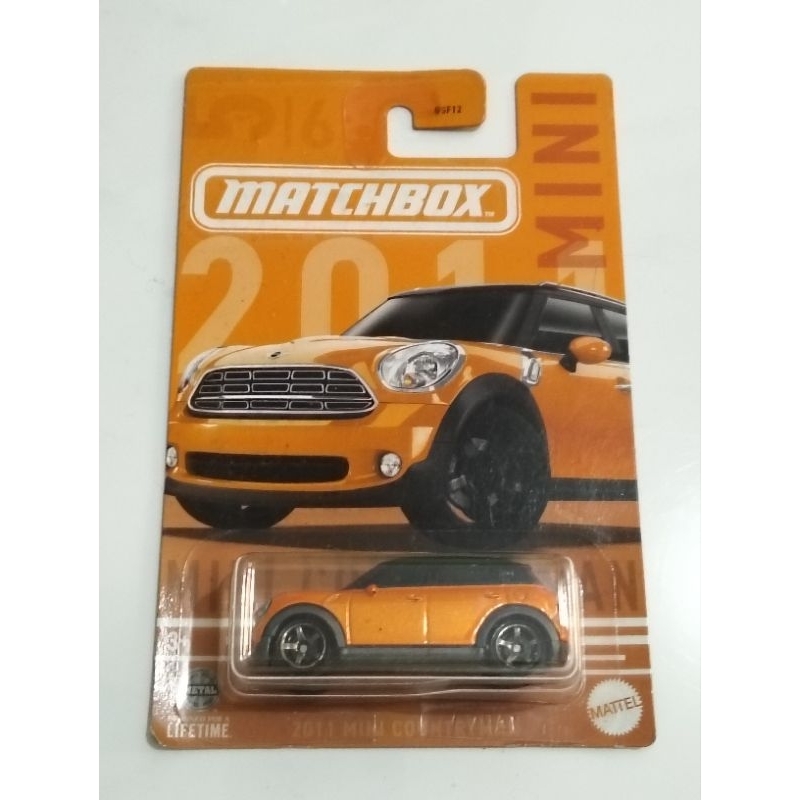 Jual Matchbox Mini Countryman (orange) | Shopee Indonesia