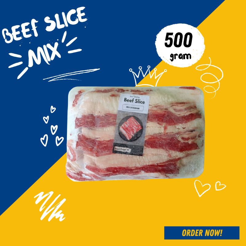 Jual Shortplate mix 500gr / Daging slice / beef slice MIX / Mix Fat ...