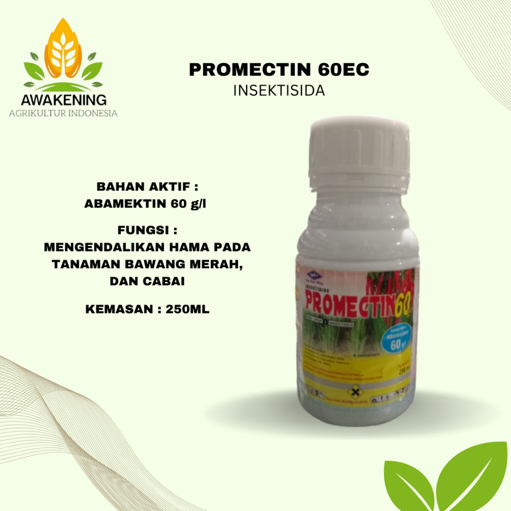 Jual PROMECTIN 60EC 250ML INSEKTISIDA ABAMEKTIN | Shopee Indonesia