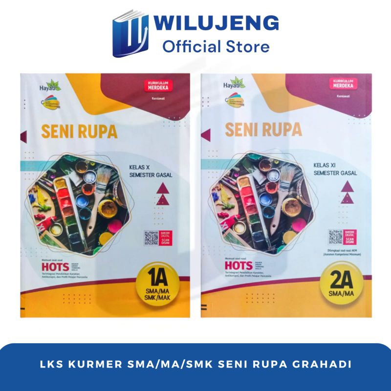 Jual LKS Hayati Seni Rupa Kelas 10 11 Semester Ganjil & Genap SMA MA SMK Grahadi Kurikulum ...