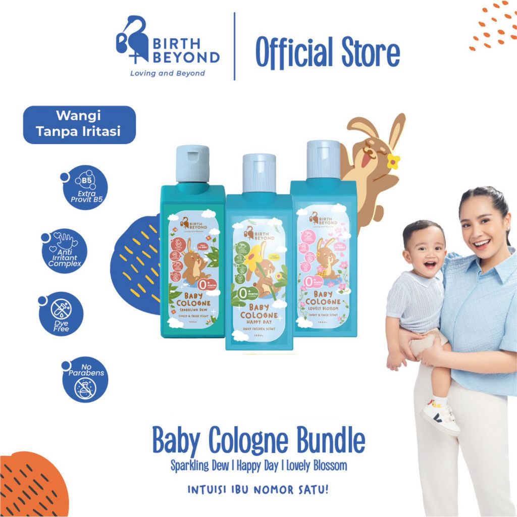 Jual BIRTH BEYOND Baby Cologne 100ml | Parfum Bayi & Anak Menyegarkan ...