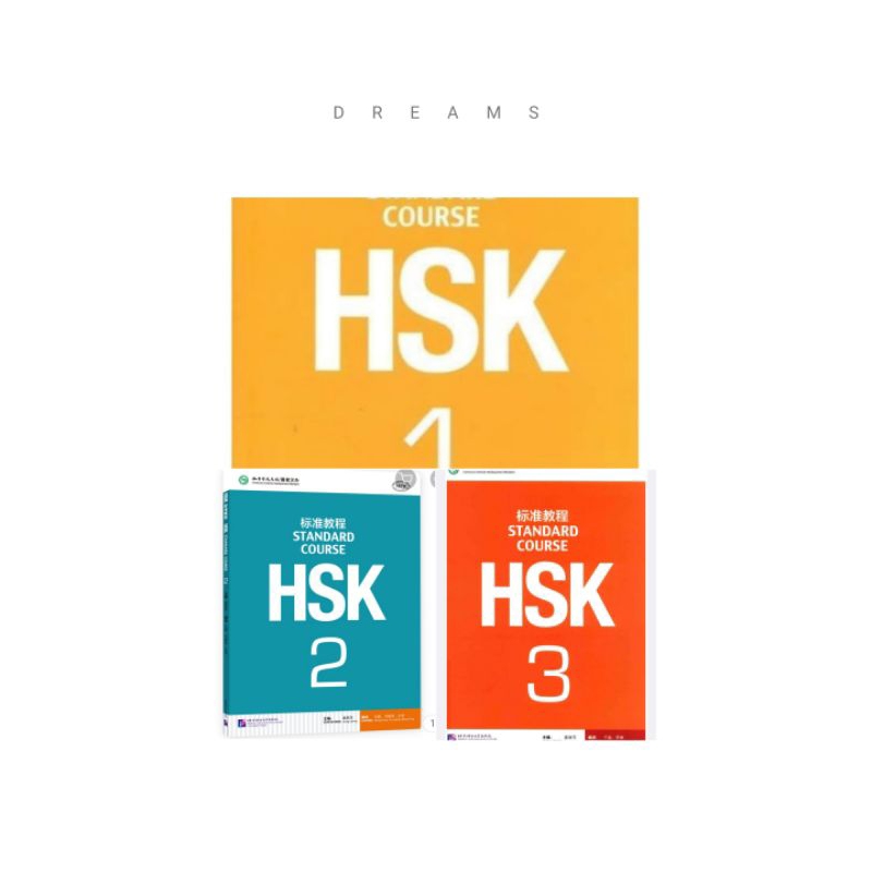 Jual 3 Buku HSK 1 , 2 , 3 Standard Course Textbook | Shopee Indonesia