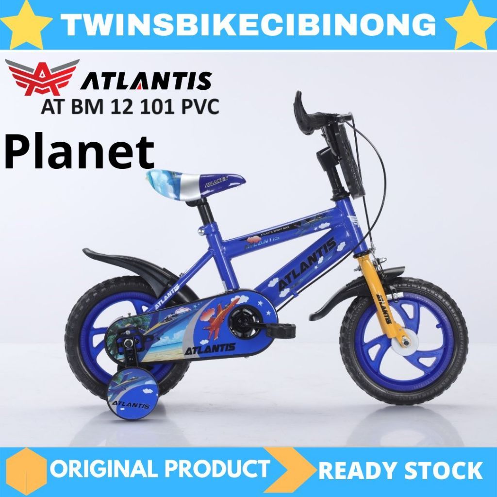 Jual Sepeda Anak 12 Inc BMX atlantis 101 planet new 2024 | Shopee Indonesia