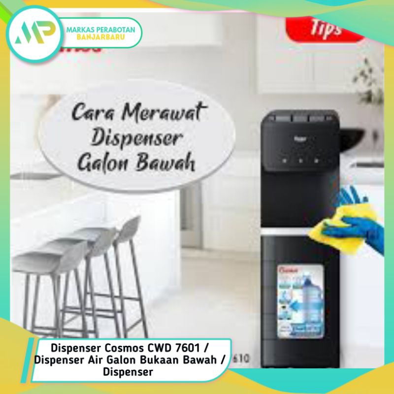 Jual Dispenser Cosmos CWD 7601 / Dispenser Air Galon Bukaan Bawah ...