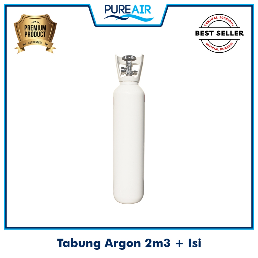 Jual Pureair Tabung Argon 2 M3 + Isi Argon WG | Shopee Indonesia
