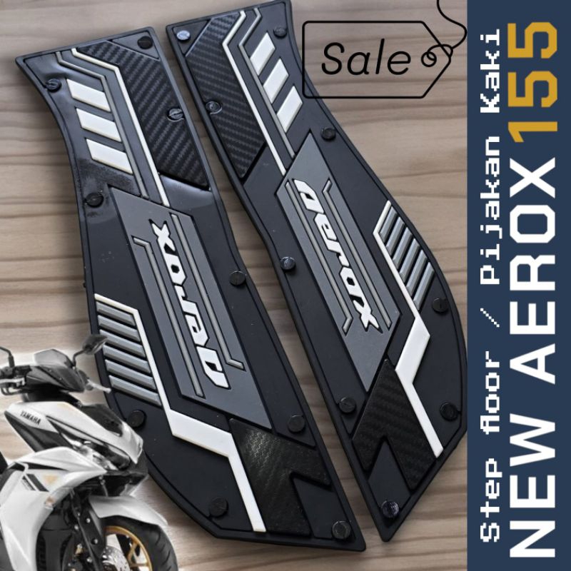 Jual KARPET BORDES STEP FLOOR YAMAHA new AEROX PIJAKAN KAKI NEW AEROX | Shopee Indonesia