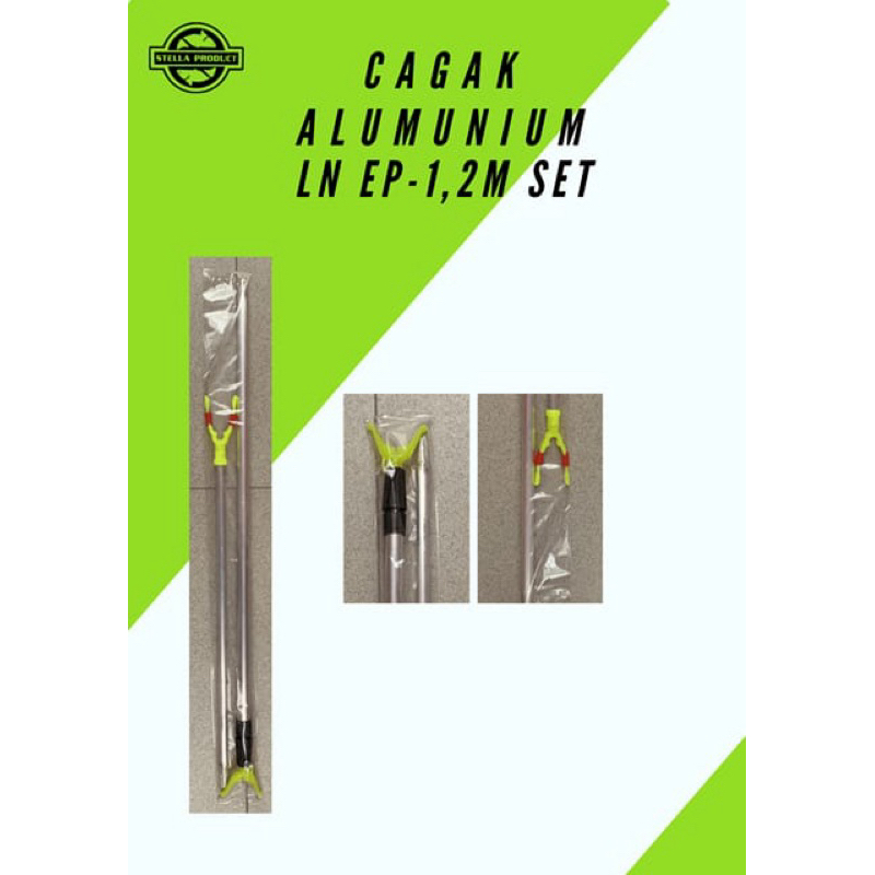Jual Cagak Tegek Joran Tongkat Pancing Single & Double 2in1 Panjang ...