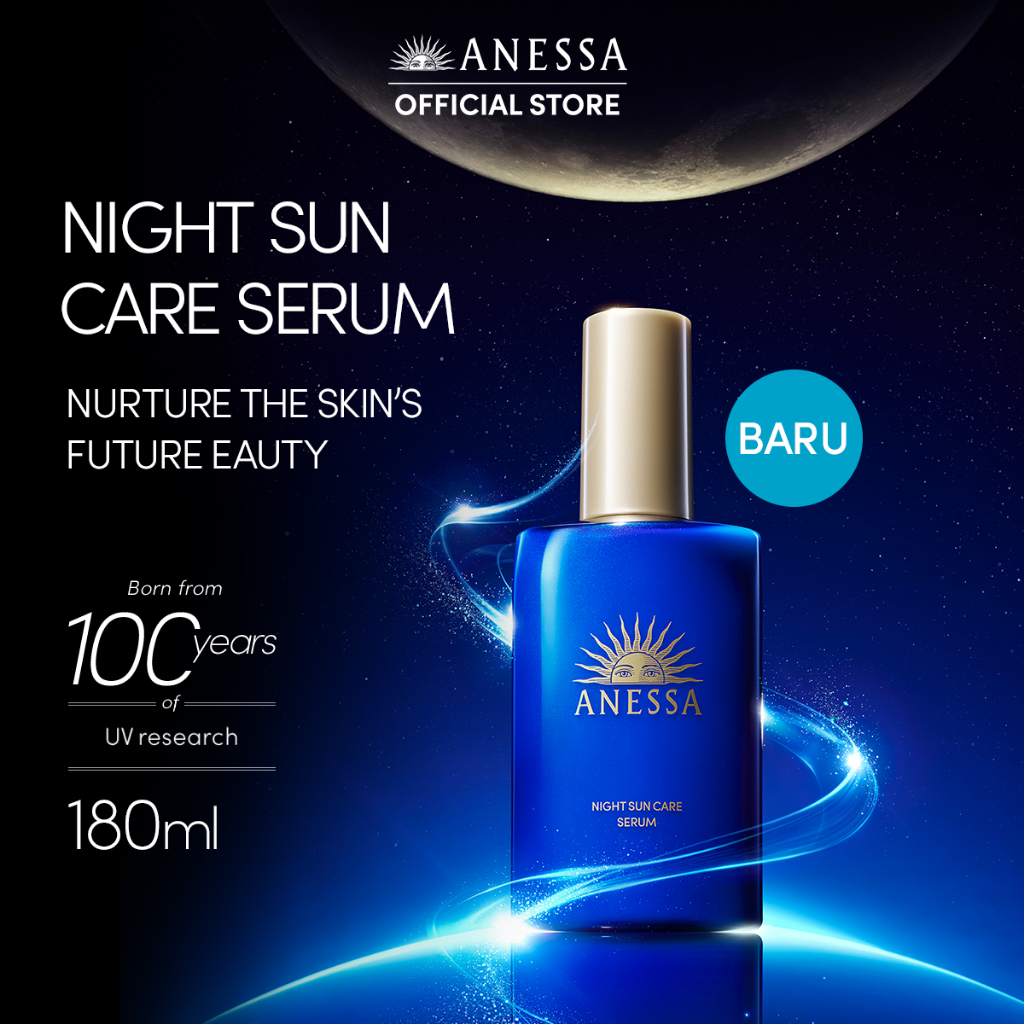 Jual Anessa - Night Sun Care Serum 180ml | Shopee Indonesia