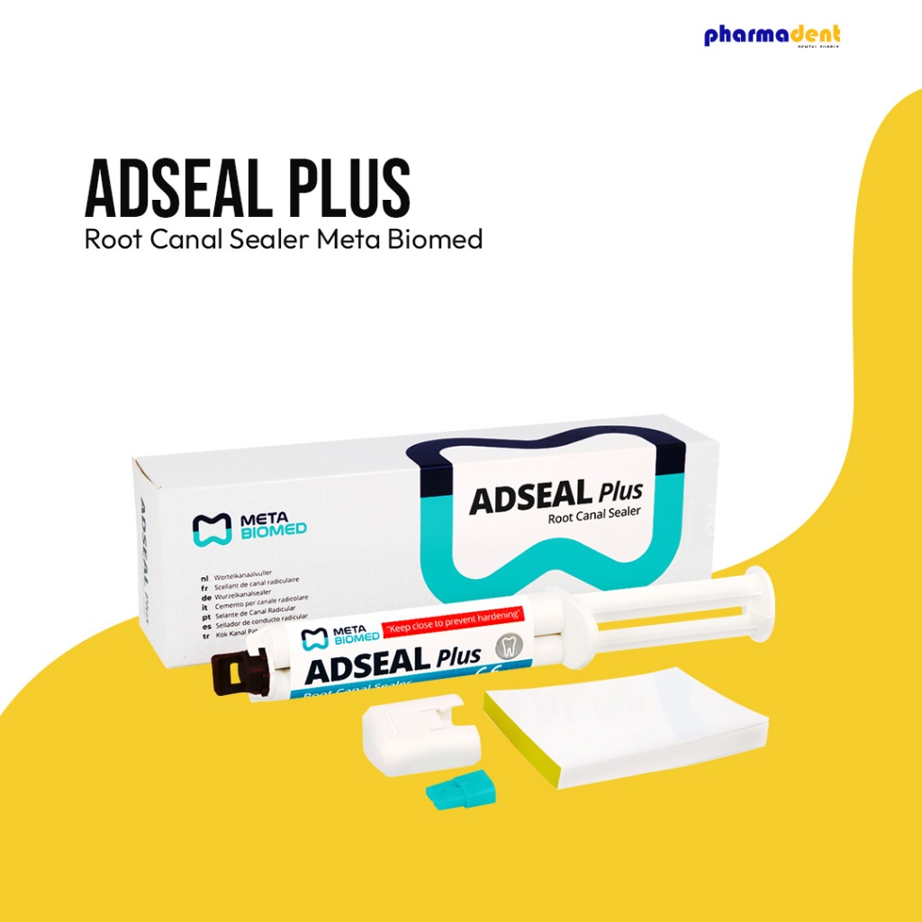 Jual Pharmadent - MetaBiomed Adseal Plus Resin Root Sealer Dental ...