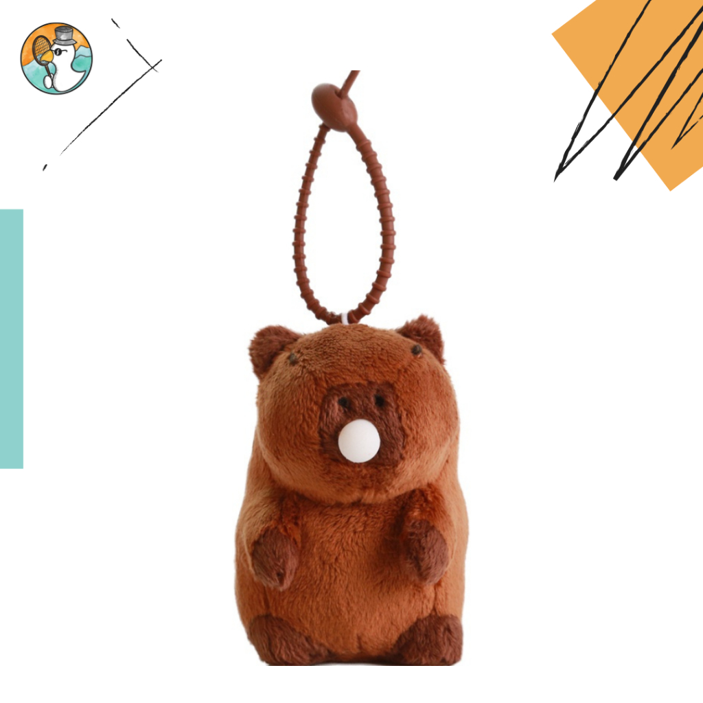 Jual Gantungan Boneka Capybara / Keychain Capybara | Shopee Indonesia