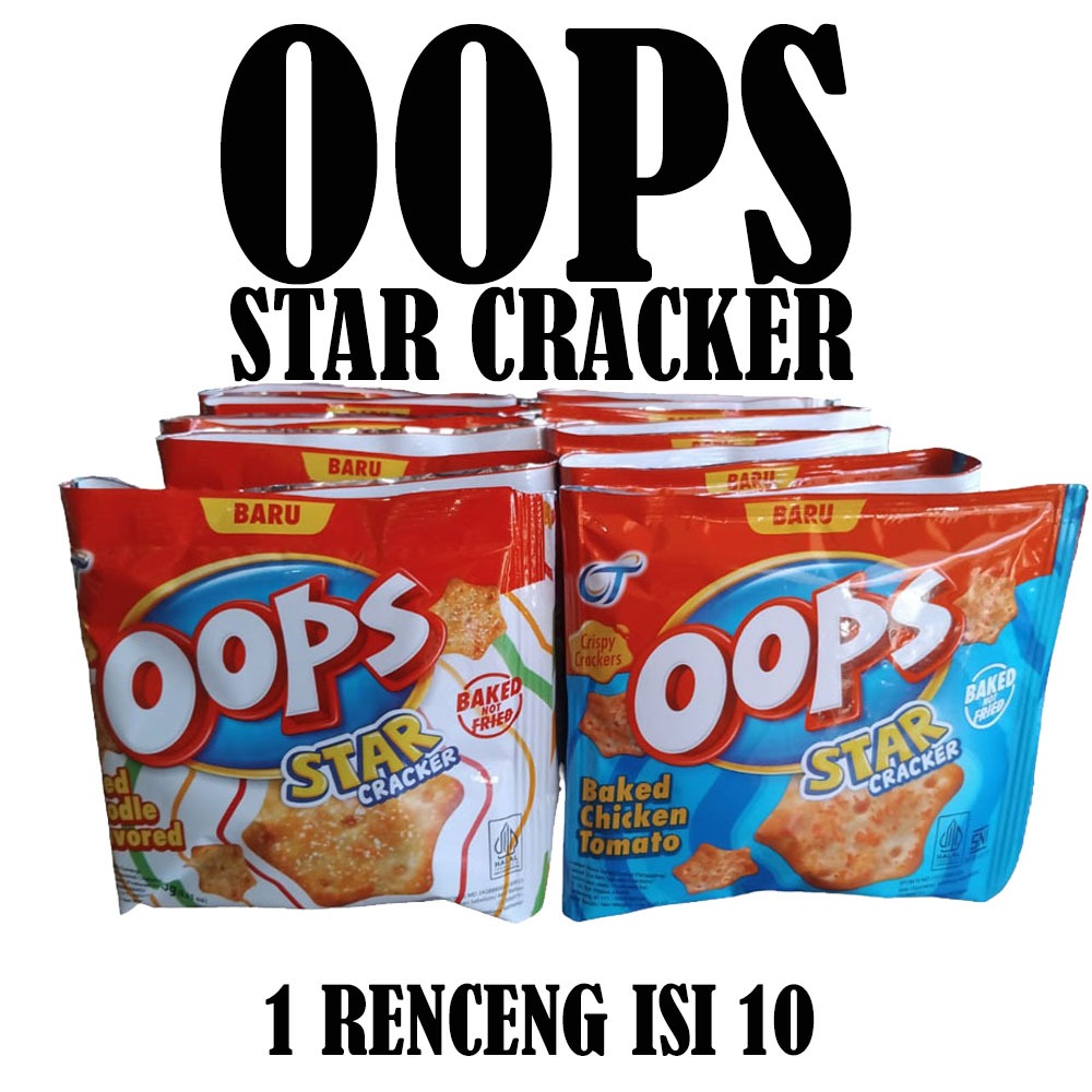 Jual OOPS STAR CRACKER RENCENG ISI 10 | Shopee Indonesia