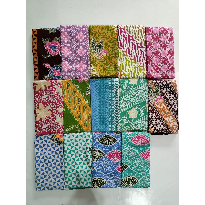 Jual Batik Cap Colet (batik cap warna warni) | Shopee Indonesia