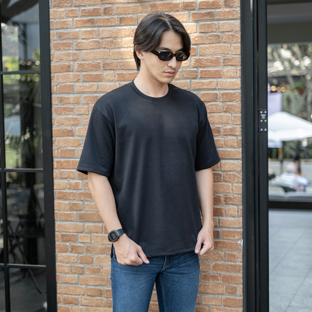 Jual BAPIN Kaos Oversize Pria Ceillo - Baju Kaos Pria Polos | Shopee ...