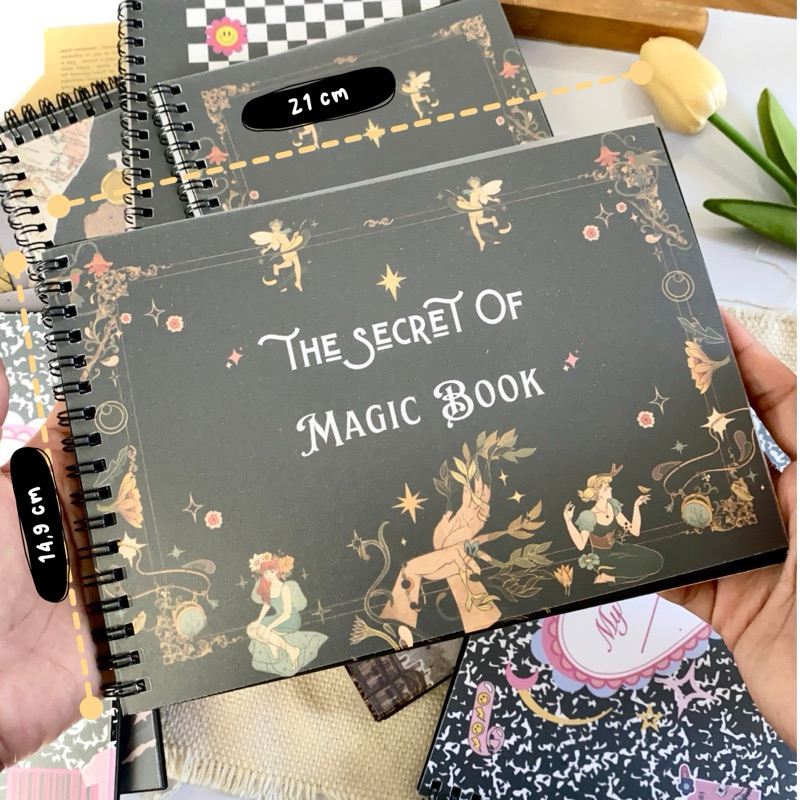 Jual Scrapbook Landscape Hitam dan Coklat Album Foto Polos | Shopee ...