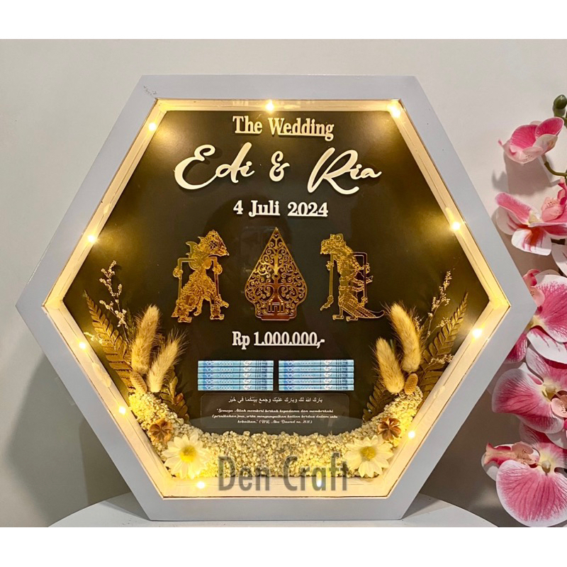 Jual CUSTOM MAHAR JAWA MAHAR PERNIKAHAN MAHAR WAYANG MAHAR RAMA SHINTA MAHAR HEXAGON | Shopee ...