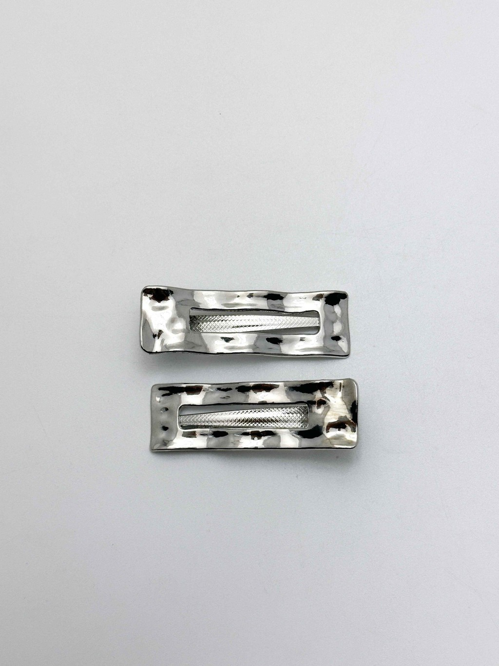 Jual ELODIE Hair Piece / jepit rambut silver wanita / jepit edgy ...