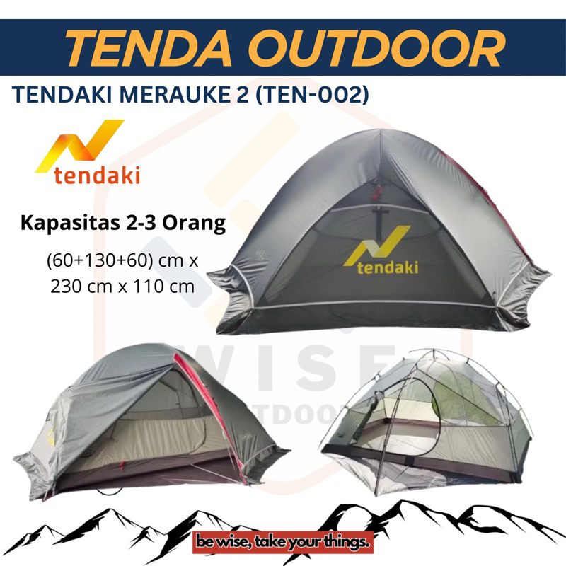 Jual TENDA OUTDOOR TENDAKI MERAUKE 2 | Shopee Indonesia