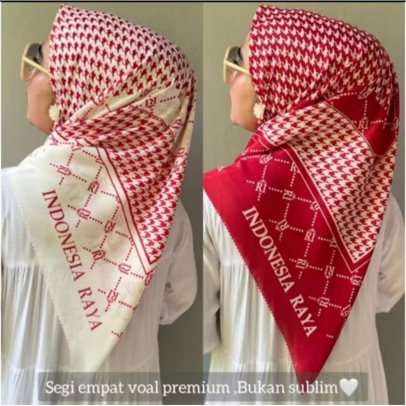 Jual Hijab Kemerdekaan / Jilbab Kemerdekaan / Kerudung Kemerdekaan ...