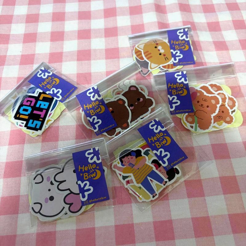 Jual STICKER CUT KARAKTER LUCU | Shopee Indonesia
