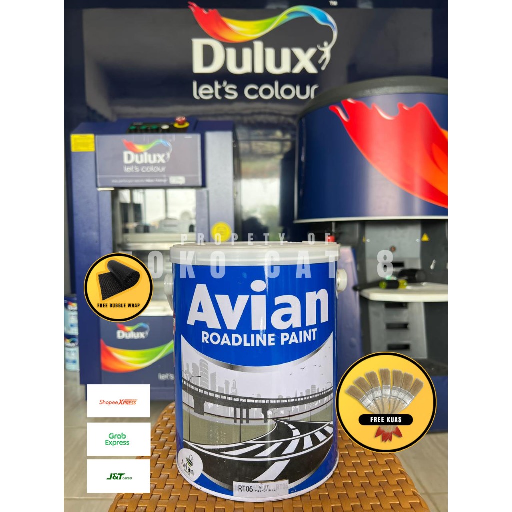 Jual Cat Marka Jalan Road Marking/Roadline Avian 5 Kg | Shopee Indonesia