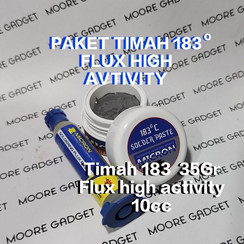 Jual PAKET TIMAH 183° MEDIUM DAN FLUX PASTE 10CC | Shopee Indonesia