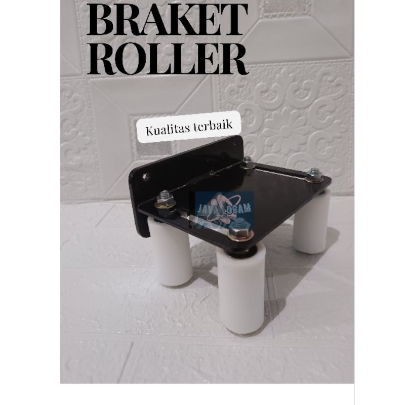 Jual Bracket pagar Roller plus roda/breket pagar geser gebang rumah ...