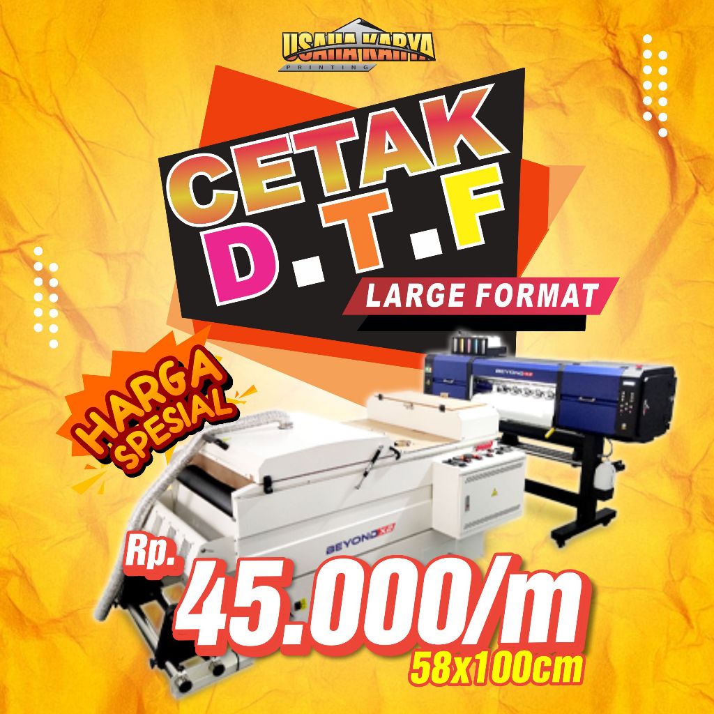 Jual cetak sablon dtf large format murah | Shopee Indonesia