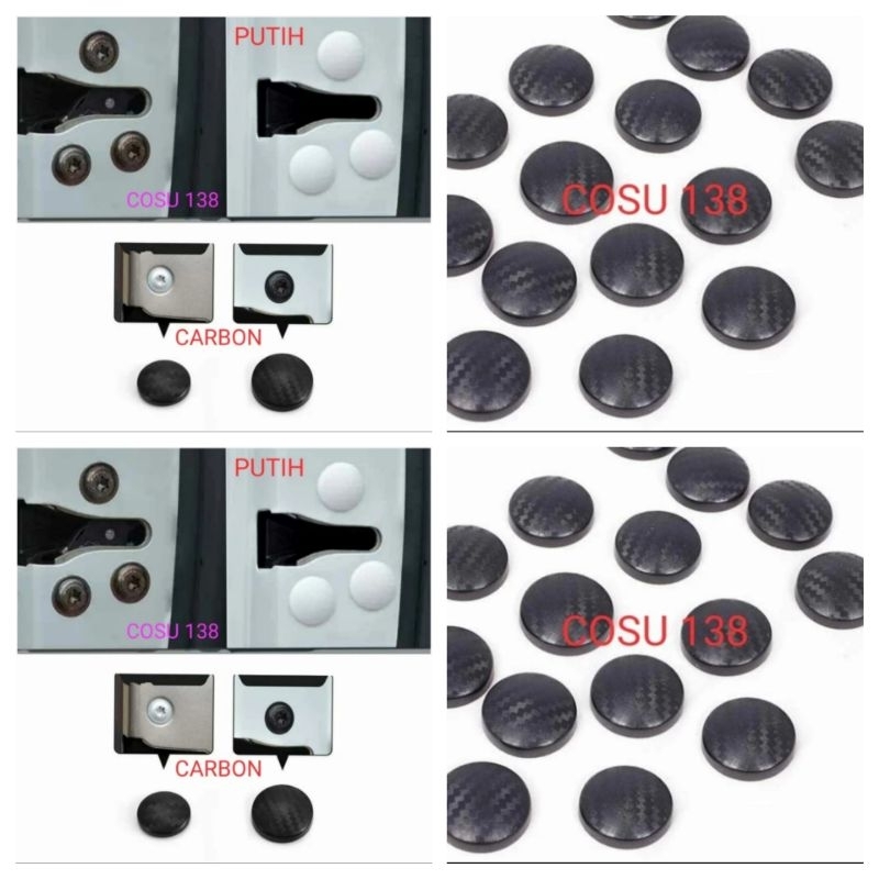 Jual cover door penutup baut pintu toyota new avanza xenia 2022 ...