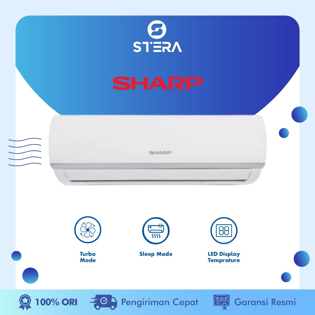 Jual Sharp Air Conditioner AH-09ZCY [1 PK] | Shopee Indonesia