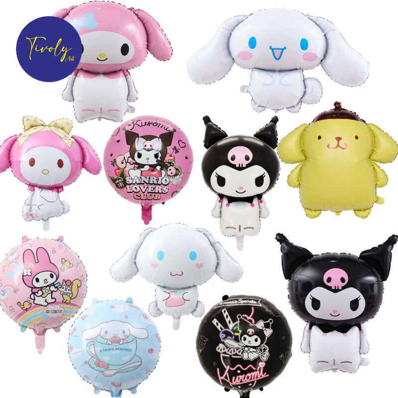 Jual Balon Foil Sanrio | Balon Kuromi | Balon Melody | Balon ...