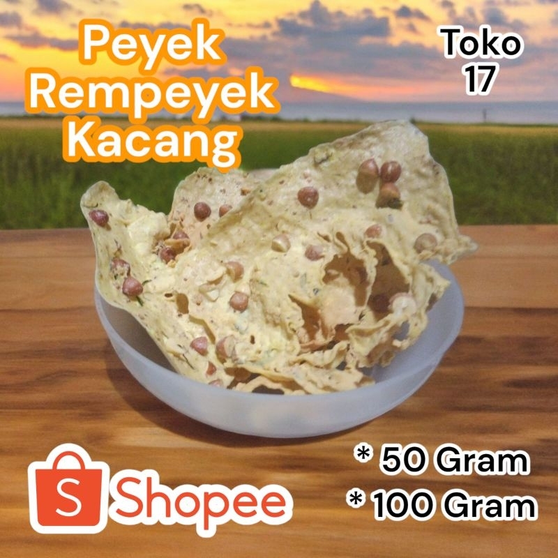 Jual Peyek Rempeyek Kacang Kualitas Terbaik menggunakan bahan bahan ...