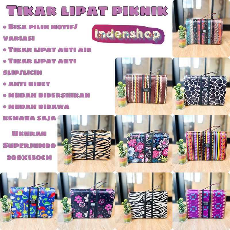 Jual Tikar Lipat Bisa Pilih Motif Super Jumbo 300 x 150cm microsatin ...