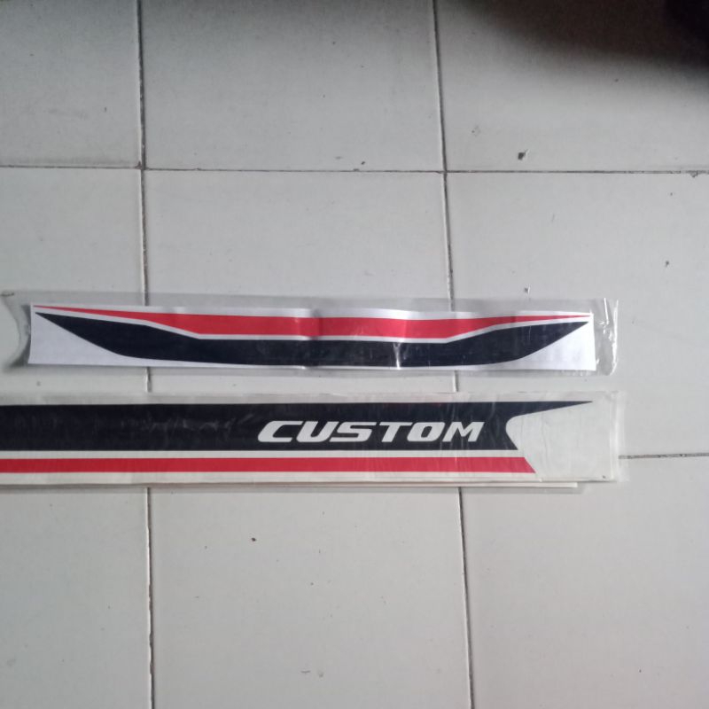 Jual stiker list body custom + stiker cover Ban untuk Mobil Daihatsu ...