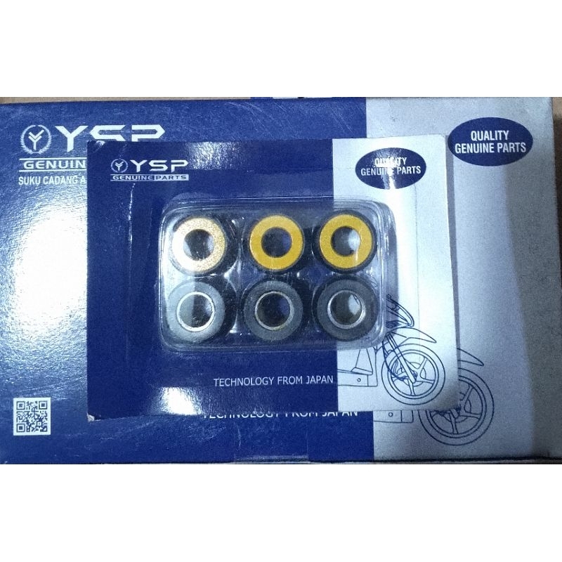 Jual Roller Set Honda Vario 125 KZR genuine YSP | Shopee Indonesia