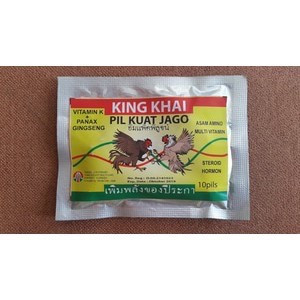 Jual KING KHAI - PIL KUAT JAGO - Vitamin K + PANAX GINSENG - STEROID ...