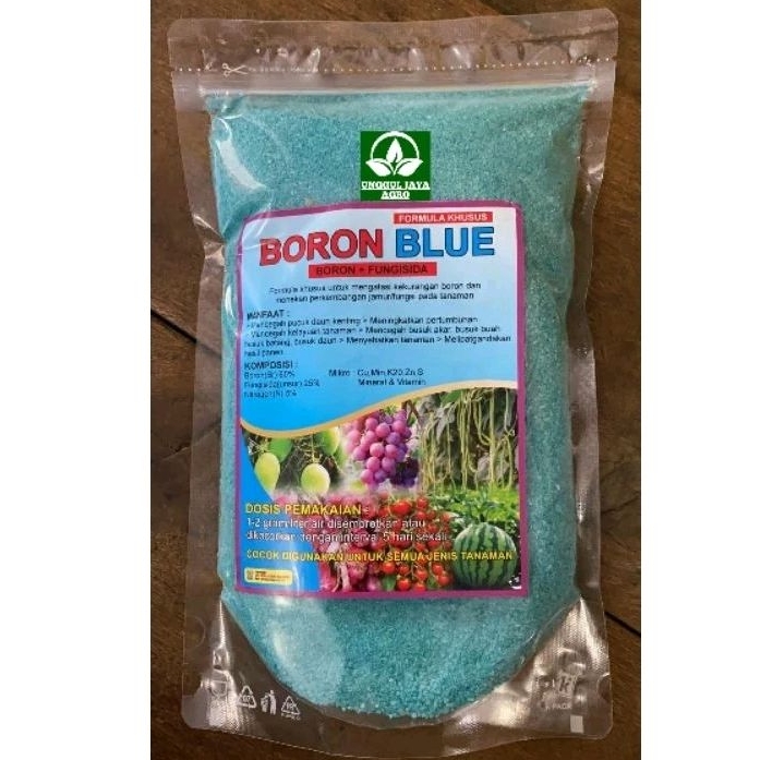 Jual BORON BLUE 1kg || Pupuk + Fungisida dg kandungan lengkap | Shopee ...