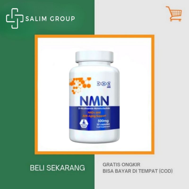 Jual NMN Bio - Nicotinamide Mononucleotide - 5000mg Supplements Anti ...