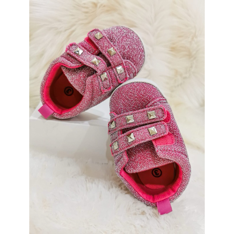 Jual prelov sepatu pink anak manik | Shopee Indonesia