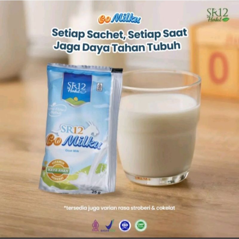 Jual Susu Gomilku SR12 kemasan sachet Rasa original | Susu Kambing Etawa Premium | Susu ...