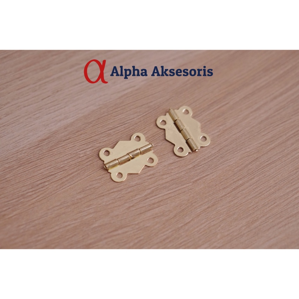 Jual Engsel kecil Kupu-kupu 2.5cm per 10 pcs engsel besi untuk ...