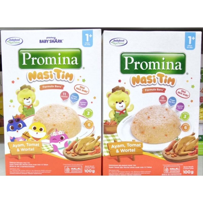Jual PROMINA Nasi Tim 100gr Box - Untuk Usia 1 Tahun Ke Atas | Shopee ...