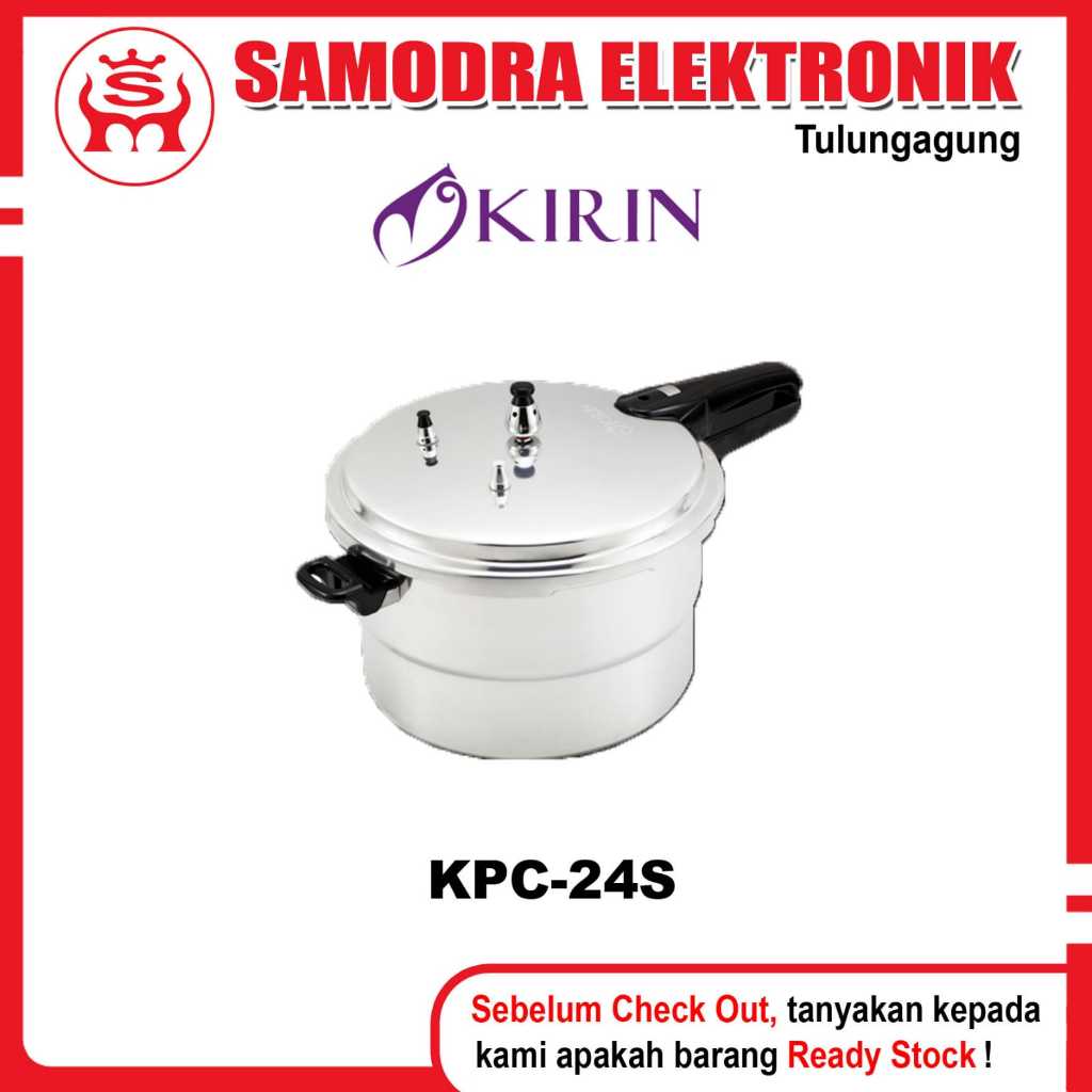 Jual Panci Presto Pressure Cooker KIRIN KPC-24S 8 Liter | Shopee Indonesia