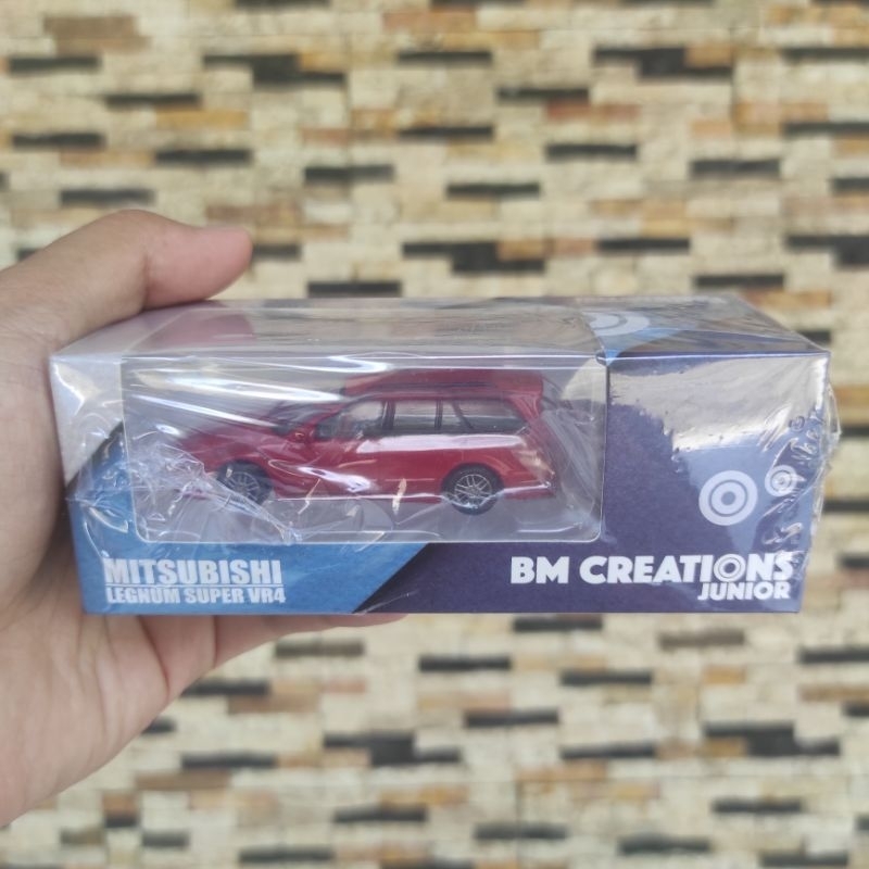 Jual BMC 1/64 Mitsubishi Legnum Super VR4 Galant Wagon Red BM Creations ...