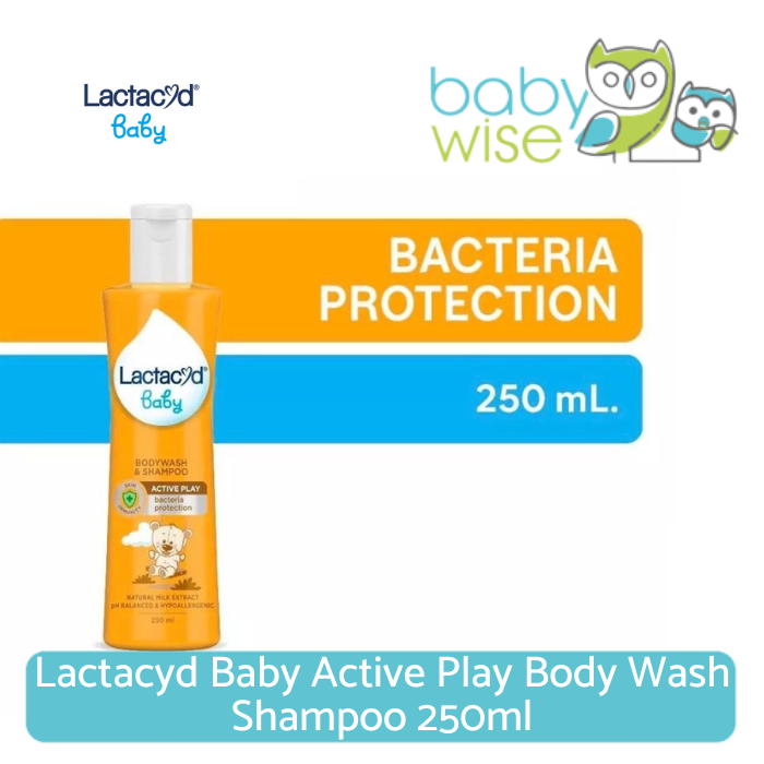 Jual Lactacyd Baby Active Play Body Wash Shampoo 250ml | Shopee Indonesia