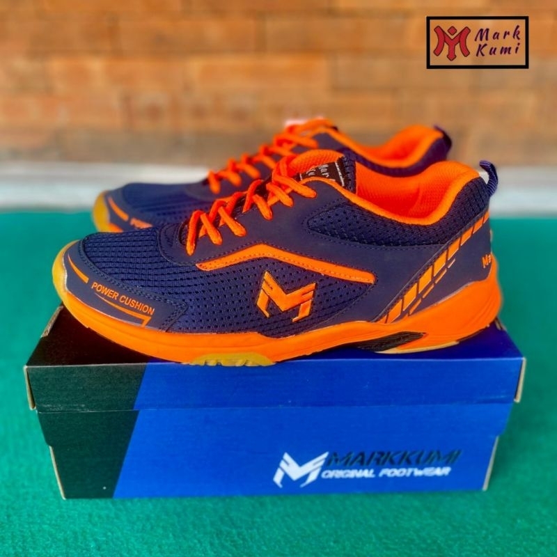 Jual Sepatu bulutangkis original markkumi power cusion | Shopee Indonesia