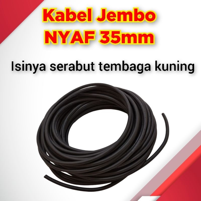 Jual Kabel serabut 35mm NYAF merek Jembo | Shopee Indonesia