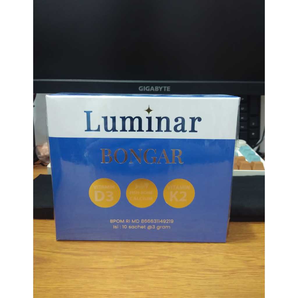 Jual LUMINAR BONGAR VITAMIN D3 FISH BONE CALCIUM PLUS VITAMIN K2 1 BOX ...